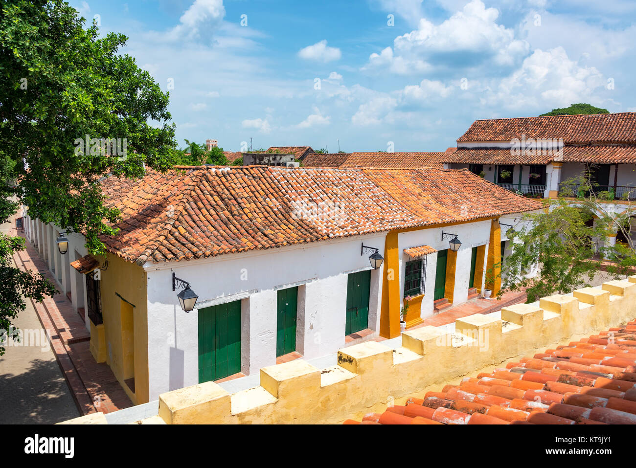 Colonial Buildings in Mompox Stock Photo - Alamy