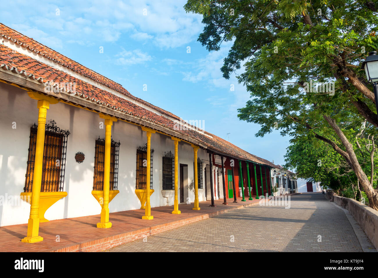 Colorful Architecture in Mompox Stock Photo - Alamy