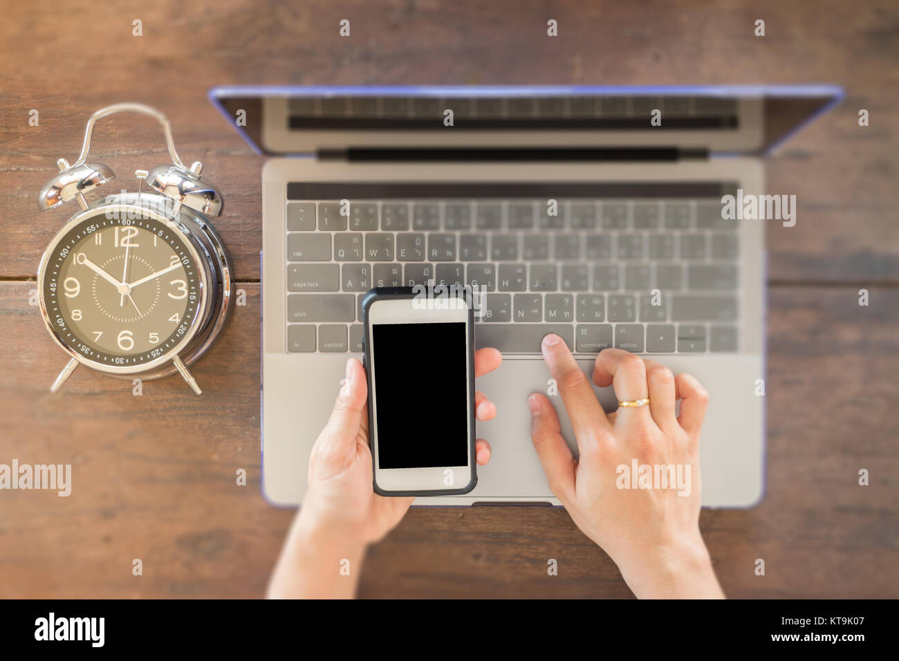 The Quality Time At Workspace Stock Photo - Alamy