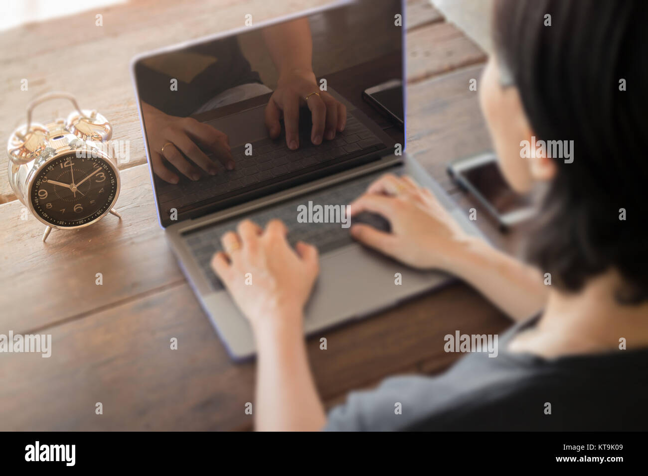 The Quality Time At Workspace Stock Photo - Alamy