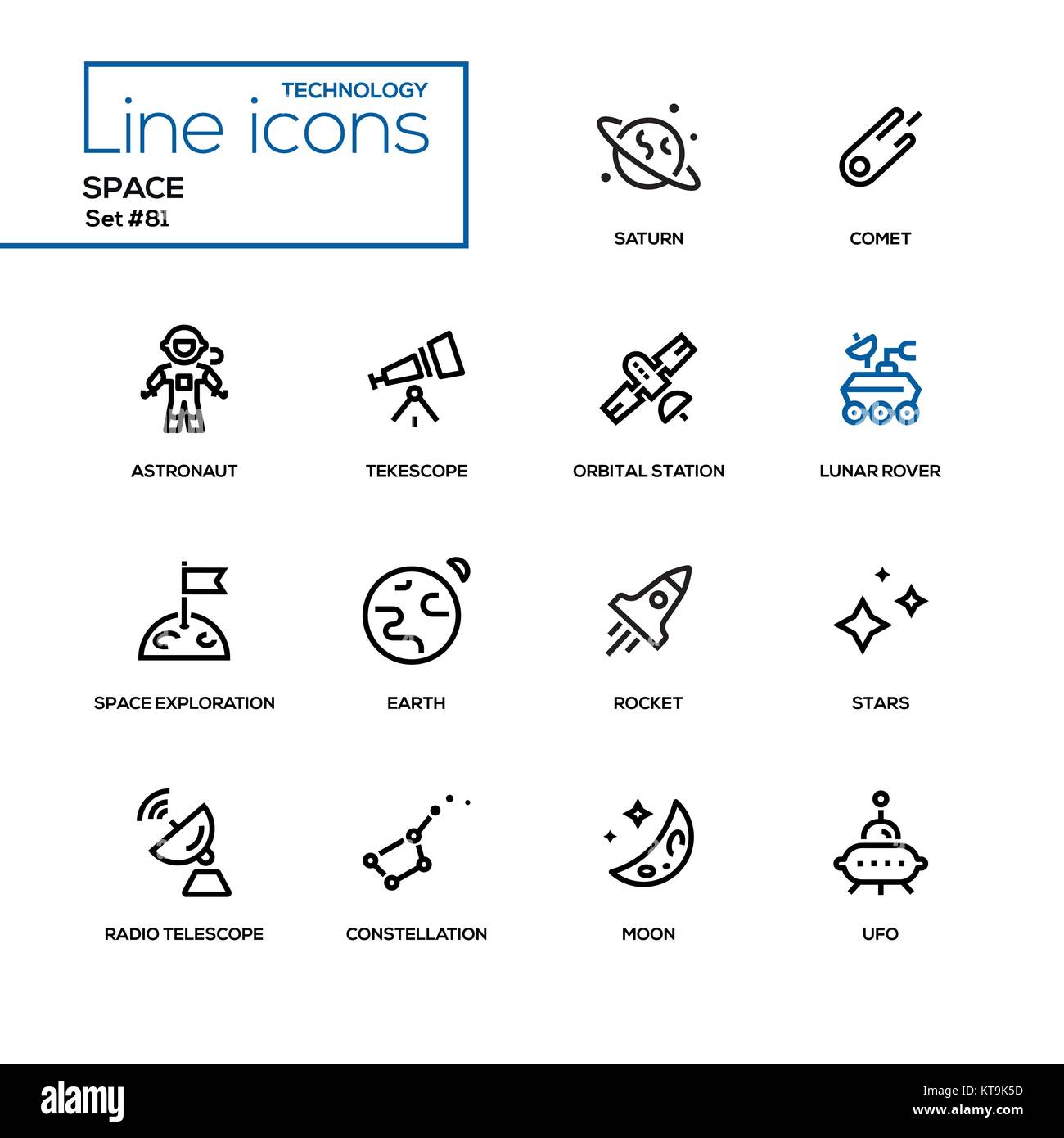 Space station design Stock Vector Images - Alamy