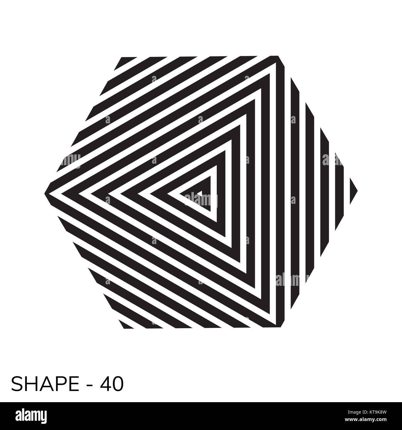 Simple Geometric Shape Stock Photo - Alamy