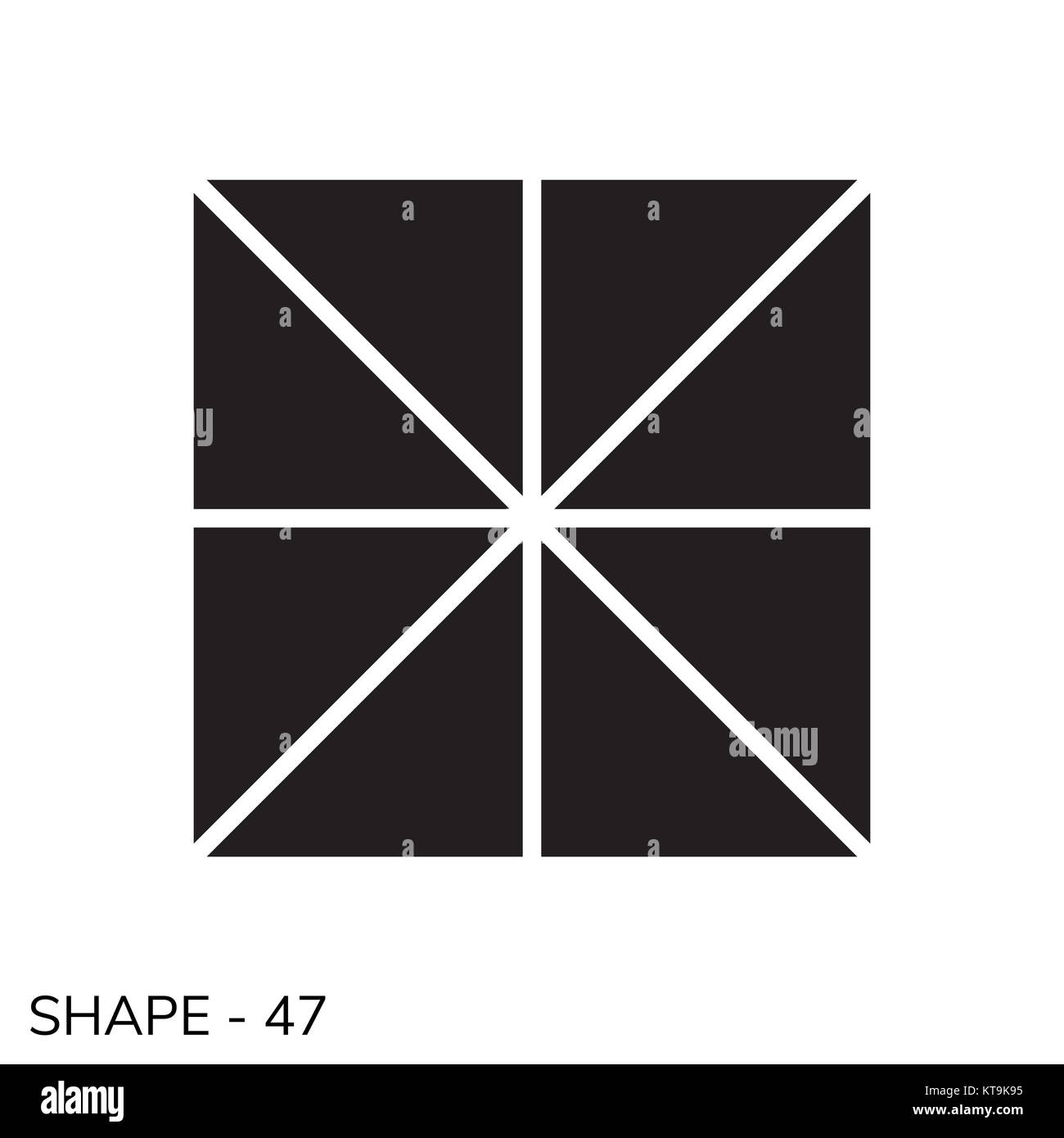 Simple Geometric Shape Stock Photo - Alamy