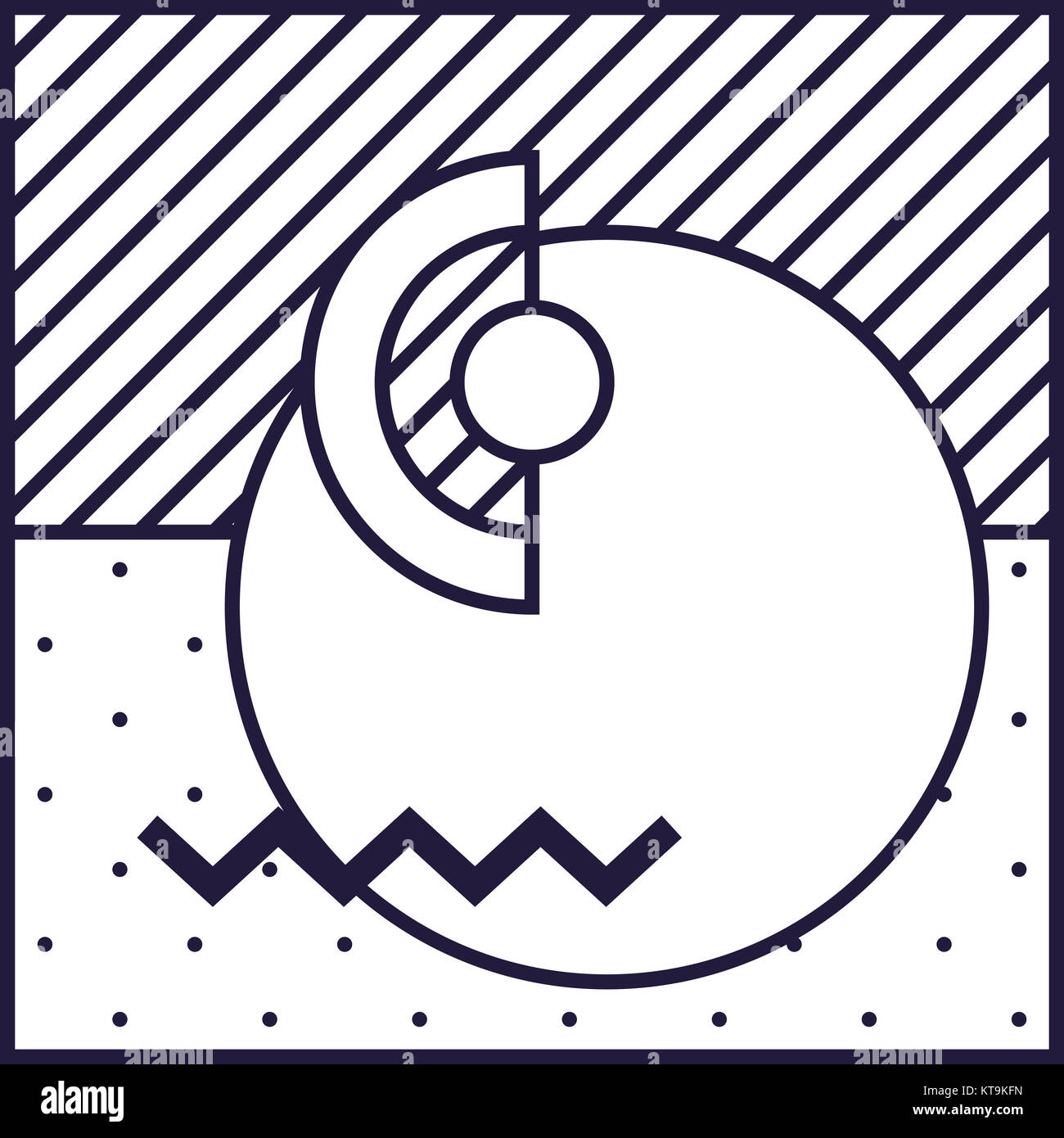 Memphis sticker hi-res stock photography and images - Alamy