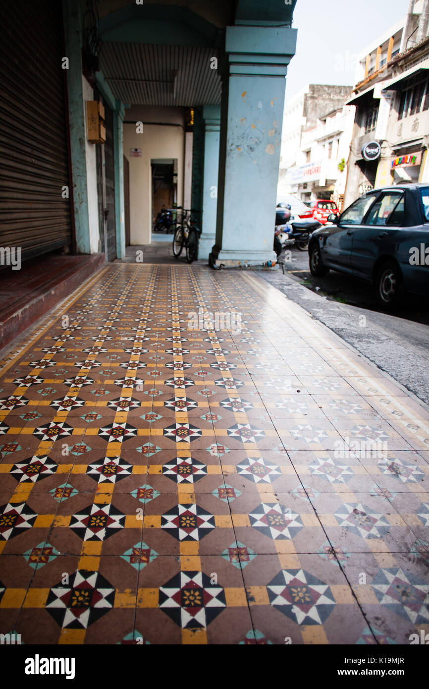 Color architecture narrow streets Stock Photo - Alamy