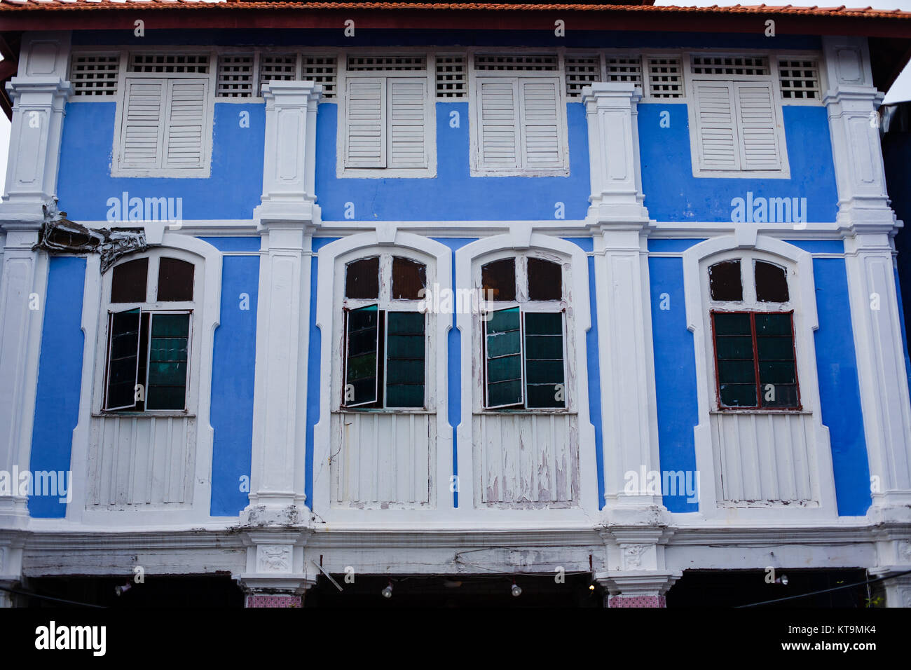 Color architecture narrow streets Stock Photo - Alamy
