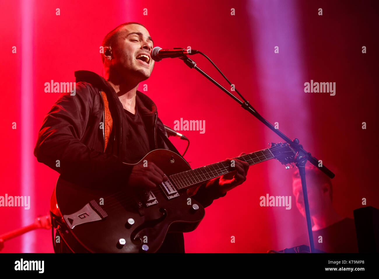 The Danish singer, songwriter and musician Alex Vargas performs a live ...