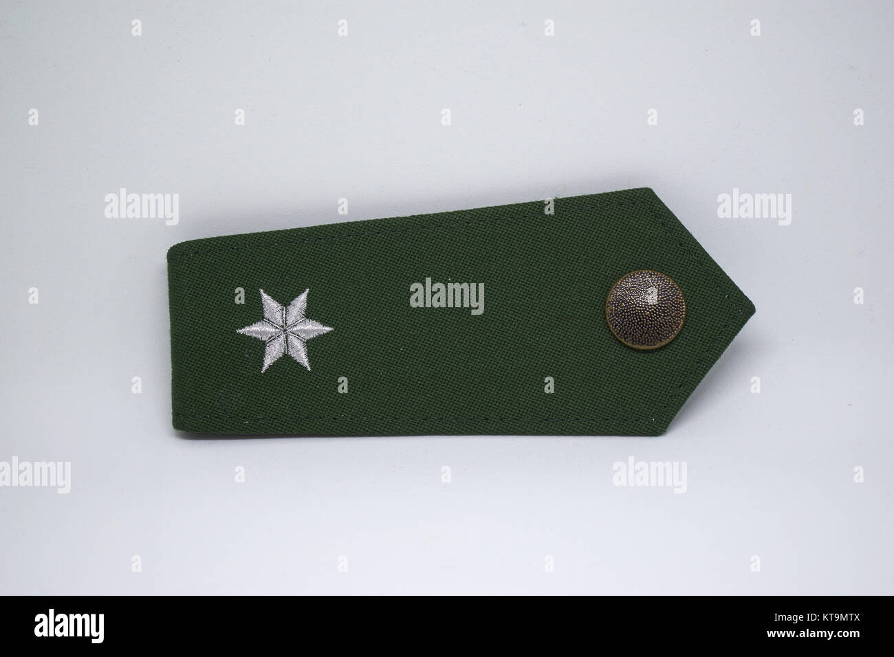 german police epaulets isolated from a commissar Stock Photo - Alamy