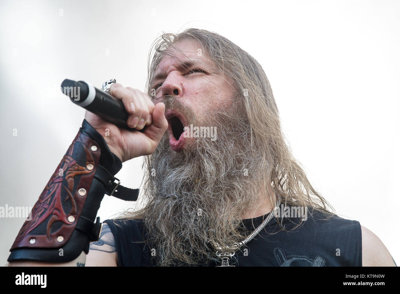 Death Metal Band Amon Performs High Resolution Stock Photography and ...