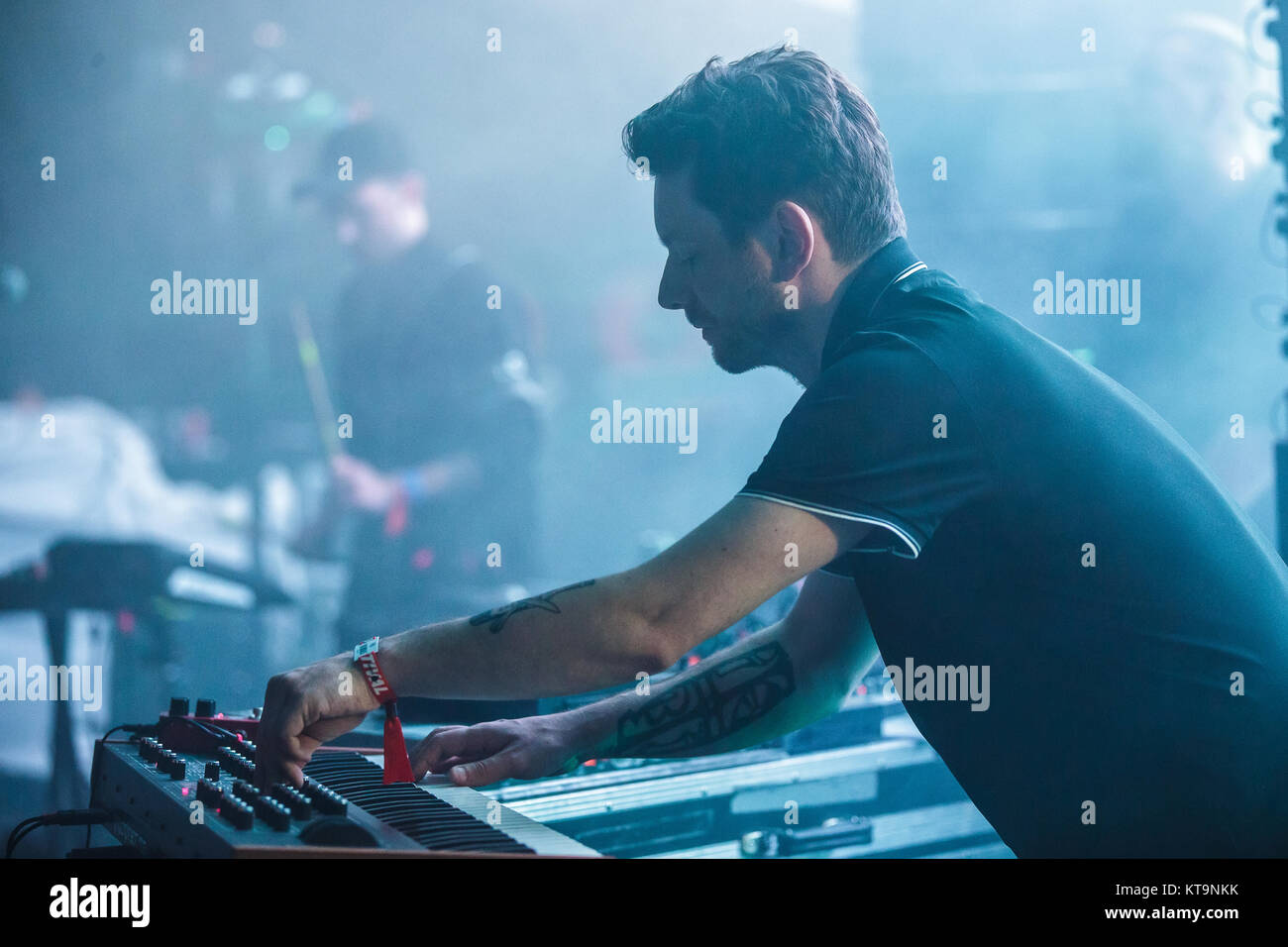 The Danish producer trio AV AV AV performs a live concert at Danish ...