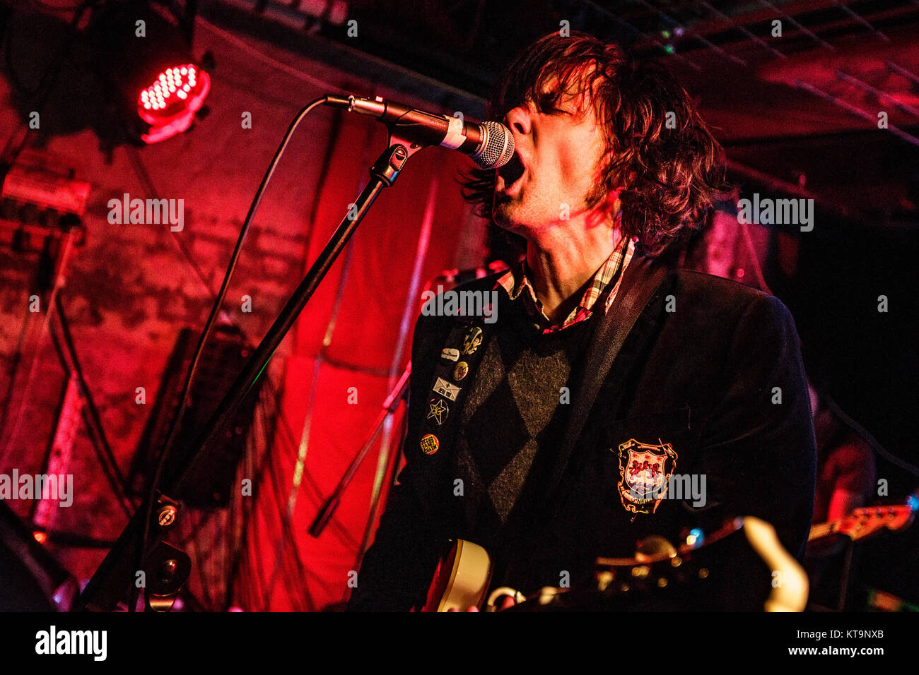 The American punk rock band Beach Slang performs a live concert at ...
