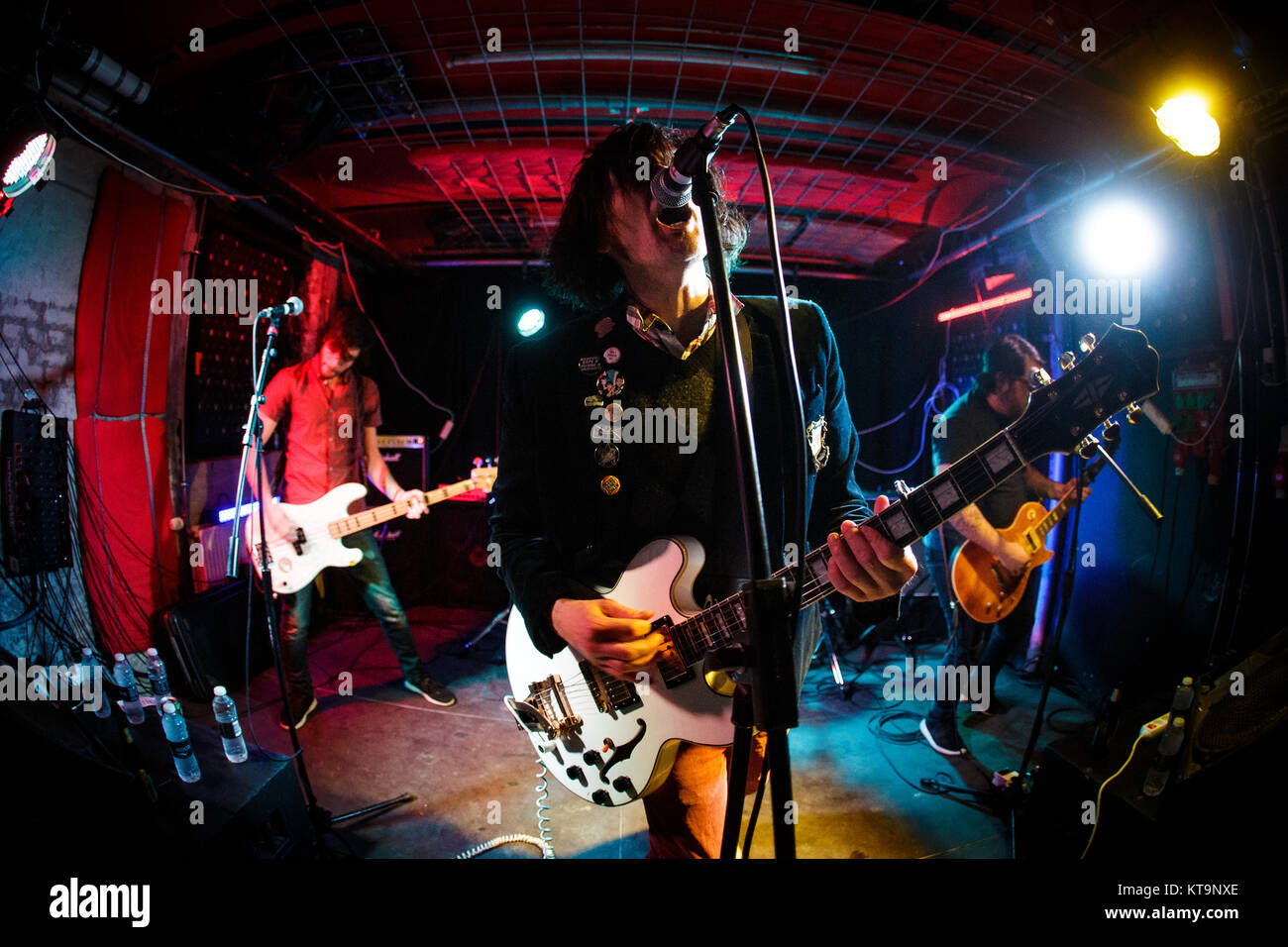 The American punk rock band Beach Slang performs a live concert at ...
