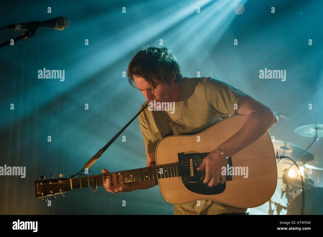 The English singer, songwriter and musician Ben Howard performs a live ...