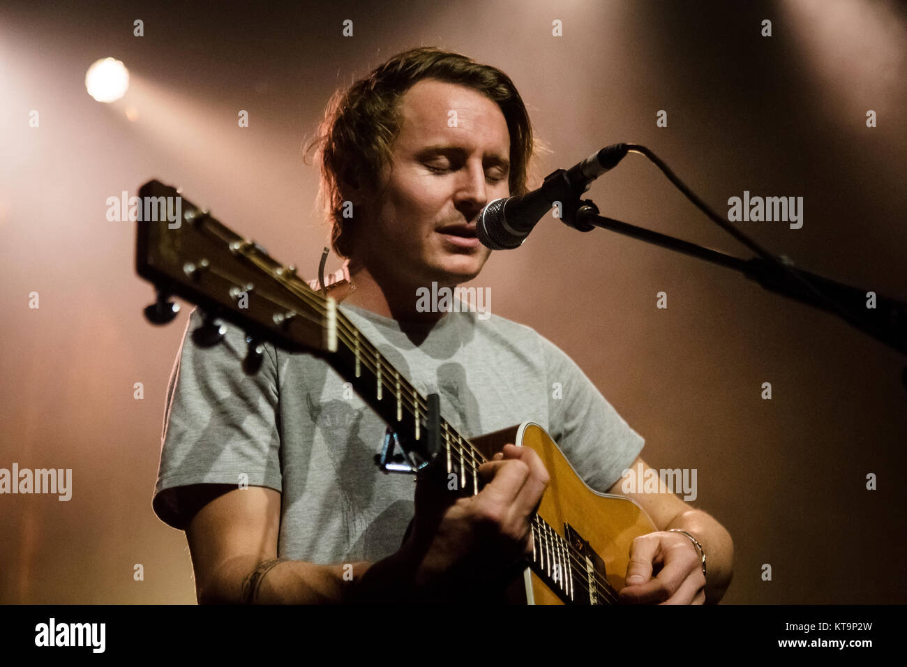The English singer, songwriter and musician Ben Howard performs a live ...
