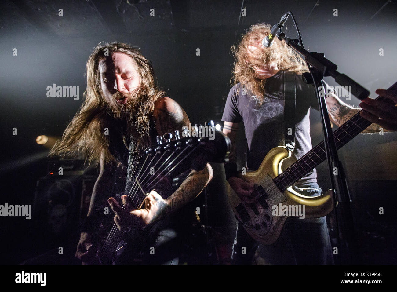 The American technical heavy metal band Black Tusk performs a live ...
