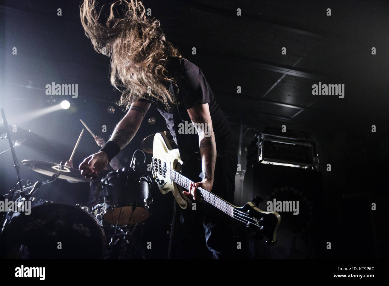 The American technical heavy metal band Black Tusk performs a live ...