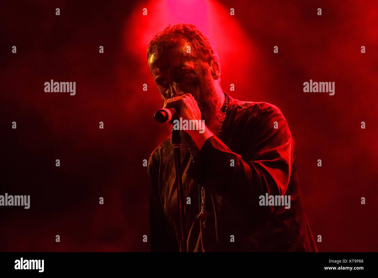 The Swedish death metal band Bloodbath performs live concert at the ...