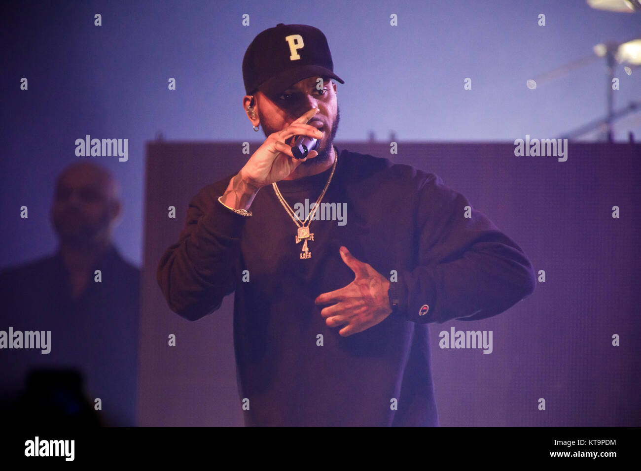 Denmark, Copenhagen - October 31, 2017. The American rapper, singer and ...