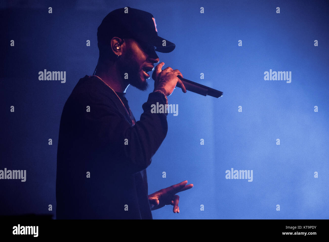 Denmark, Copenhagen - October 31, 2017. The American rapper, singer and ...