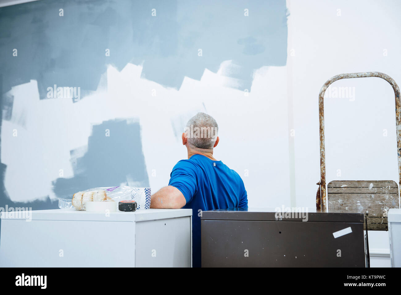 Reviewing My Work Stock Photo - Alamy
