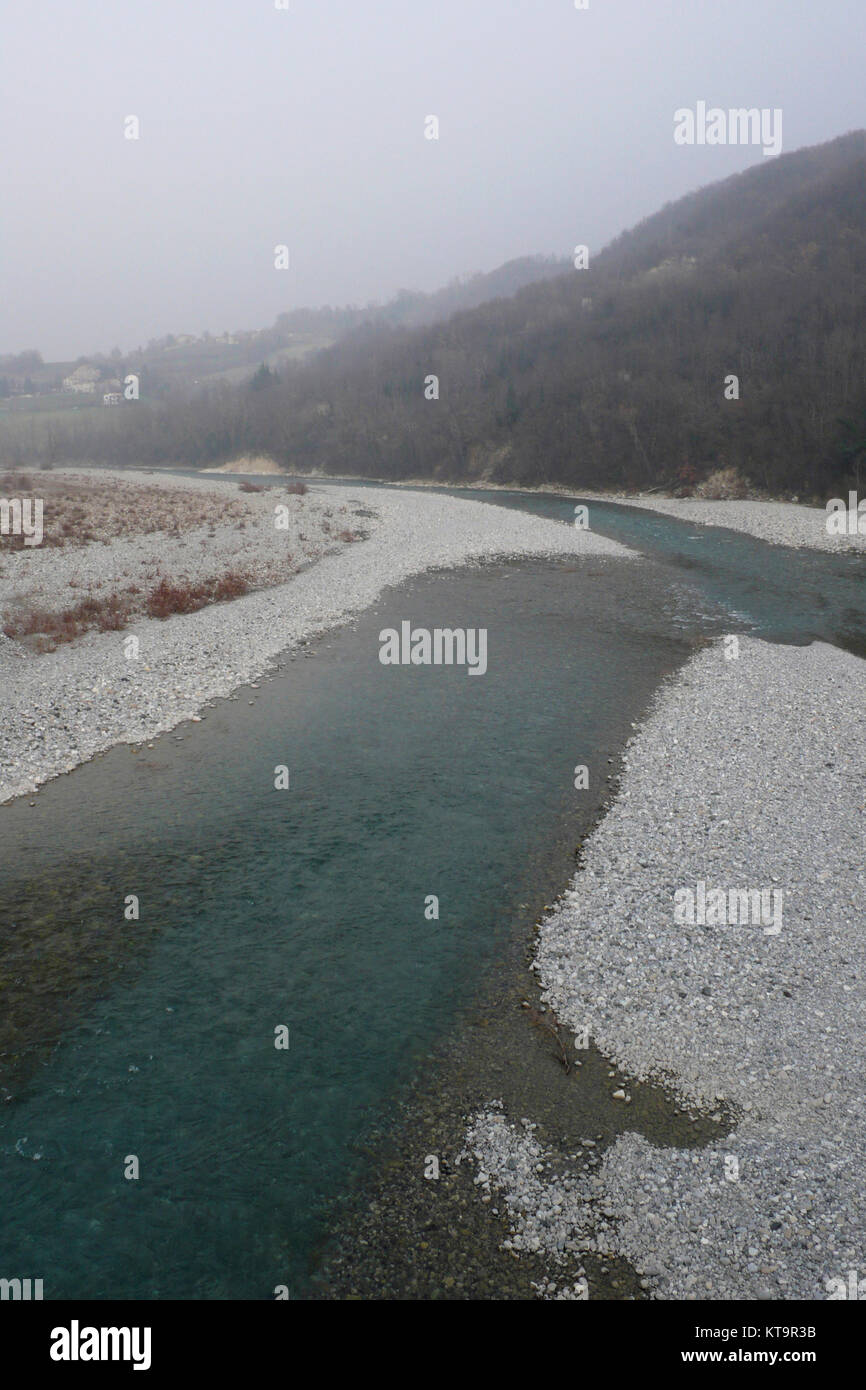 Italy, Emilia Romagna, Travo, Trebbia river Stock Photo - Alamy