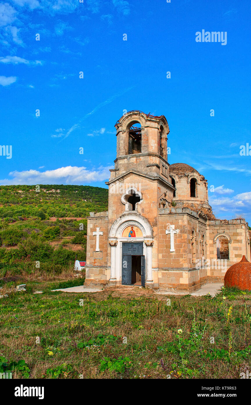 ruins of the Temple of the Apostle and Evangelist Luke Stock Photo - Alamy