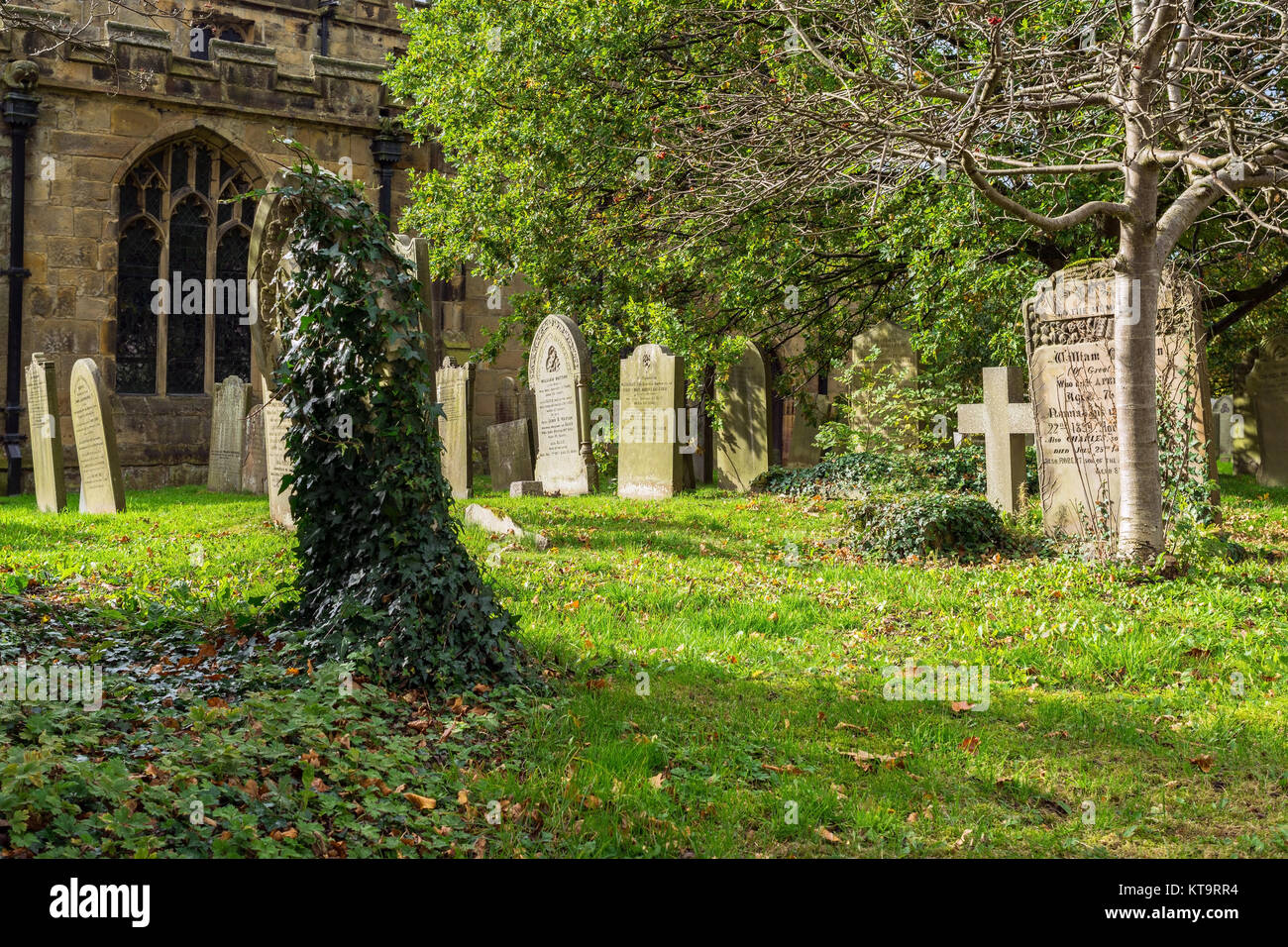 St Peter's Church in Hope Valley Stock Photo - Alamy