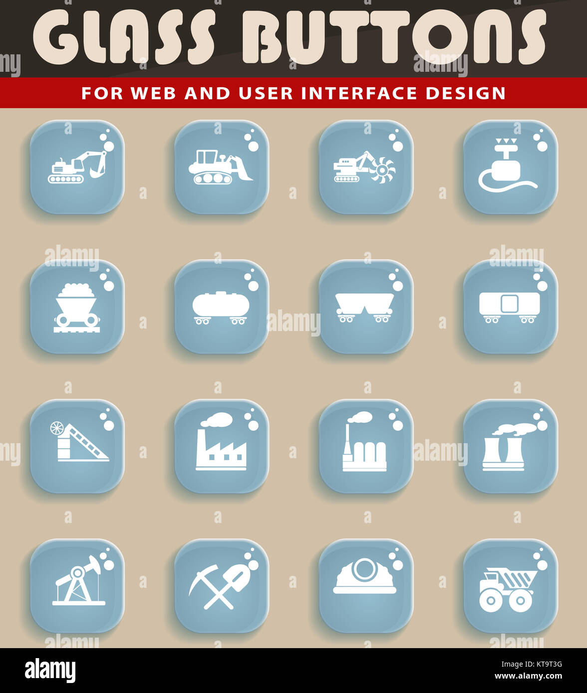 Factory and Industry Symbols Stock Photo - Alamy