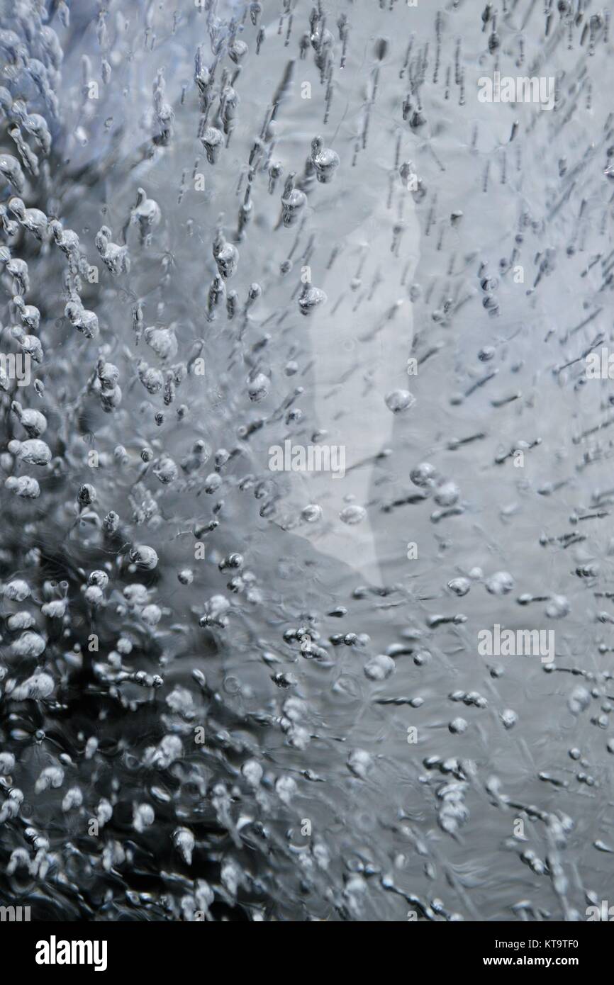 frozen air in the ice Stock Photo - Alamy