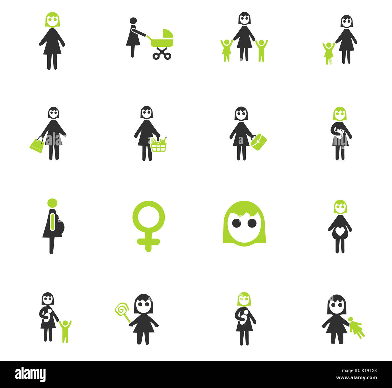 Woman pregnant toilet Cut Out Stock Images & Pictures - Alamy