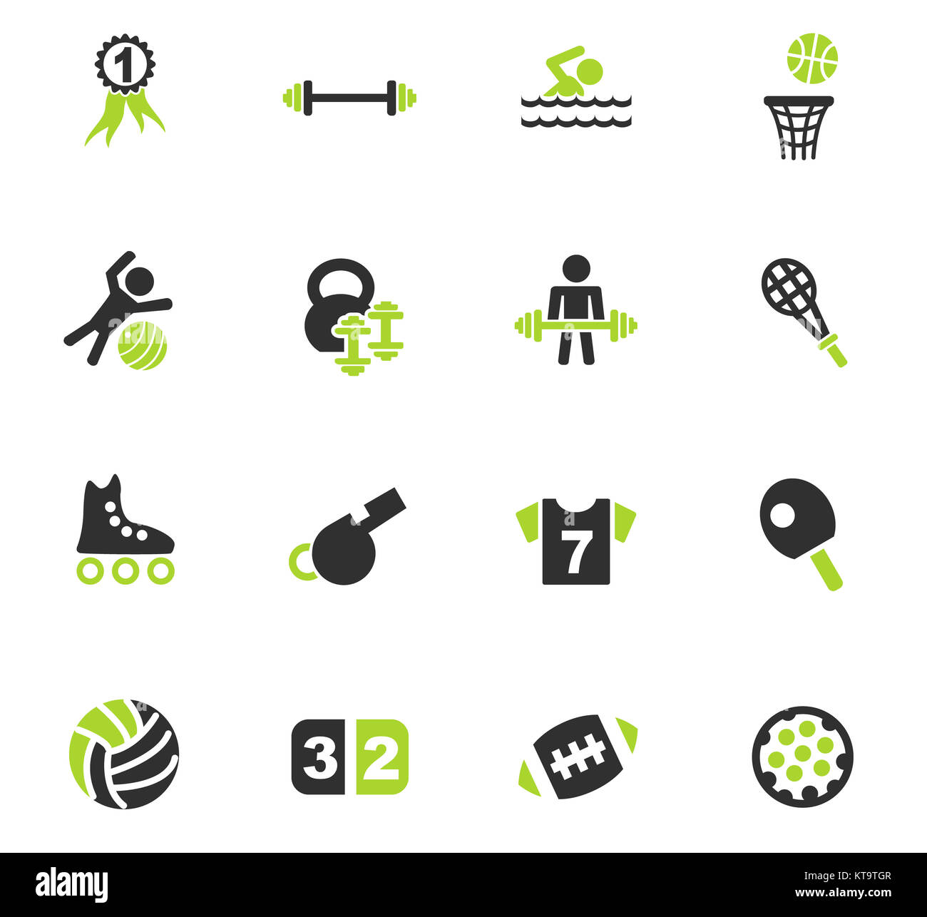 Swimmer set Cut Out Stock Images & Pictures - Alamy