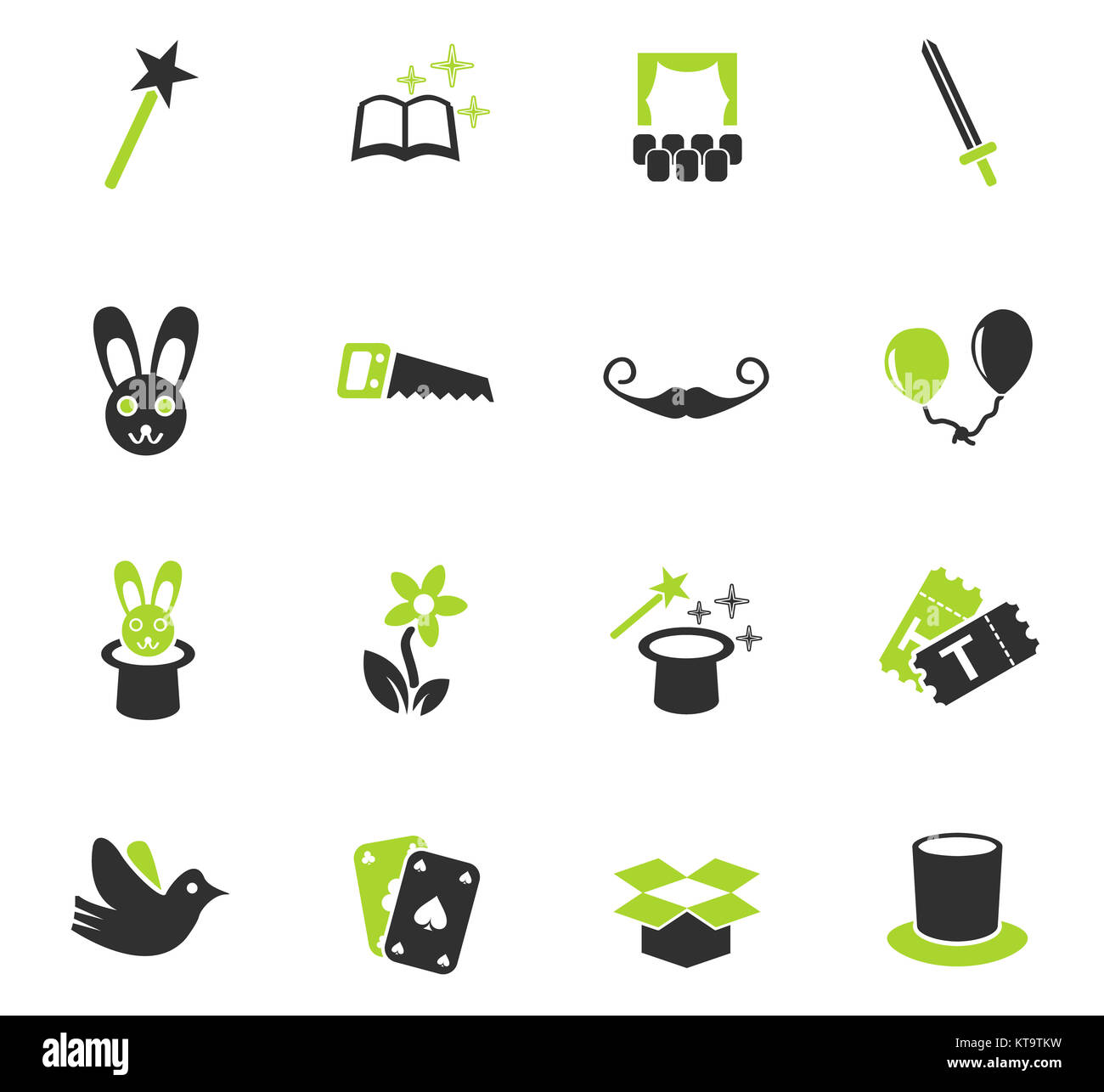 magic icon set Stock Photo - Alamy