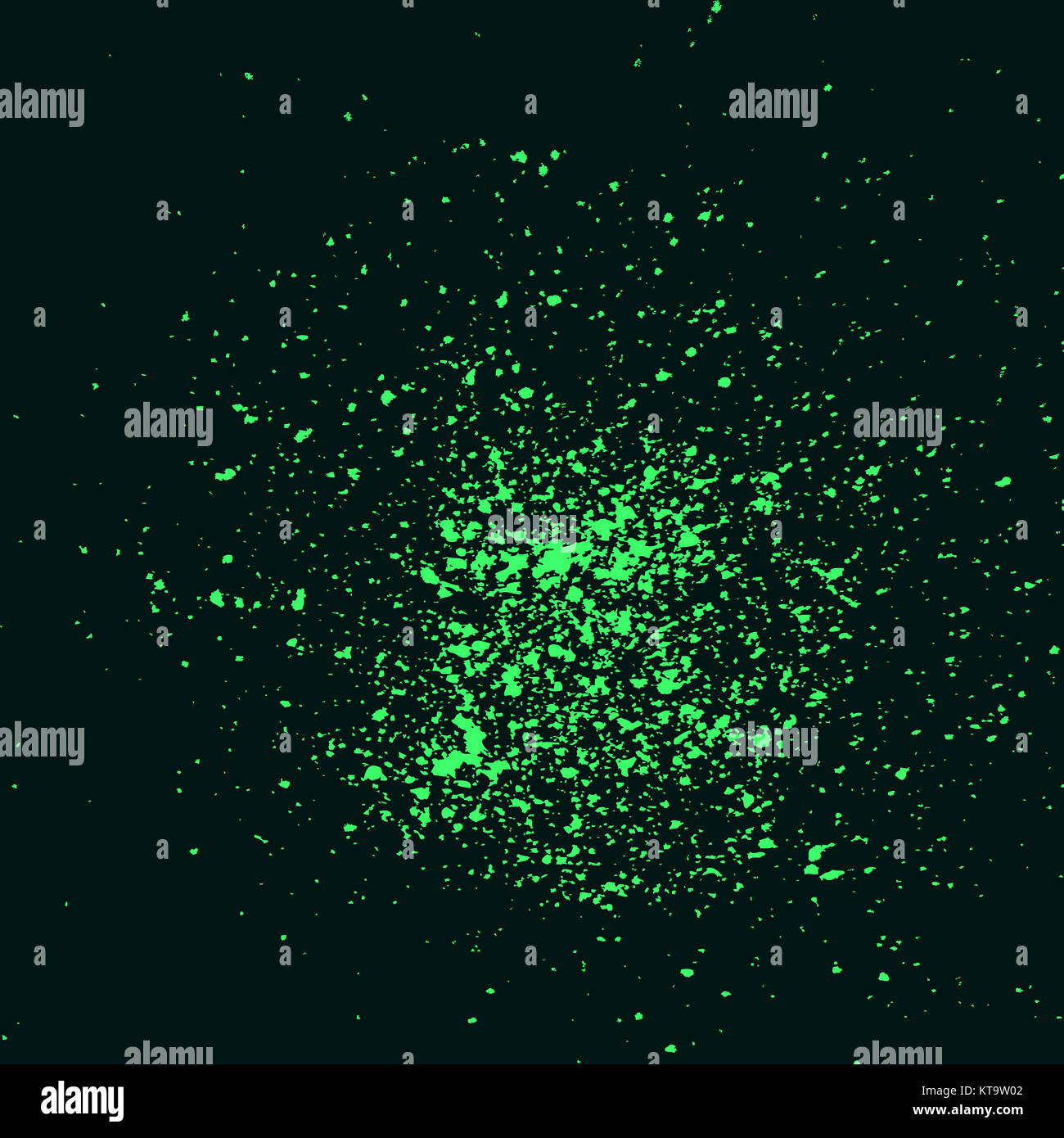 Colorful acrylic paint splatter on black background. Neon spray Stock ...