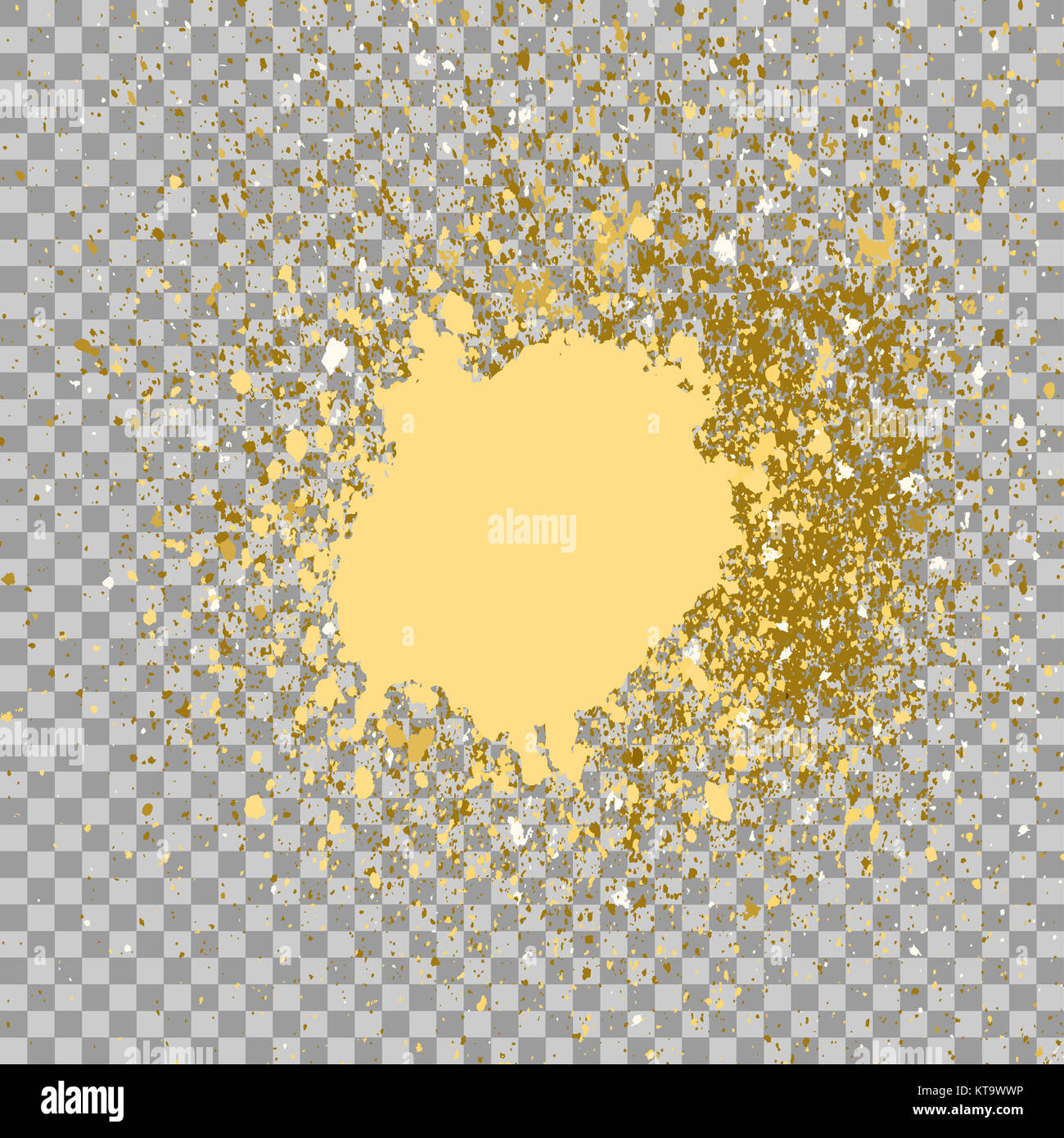 Illustration of confetti explosion effect isolated on transparent Stock ...