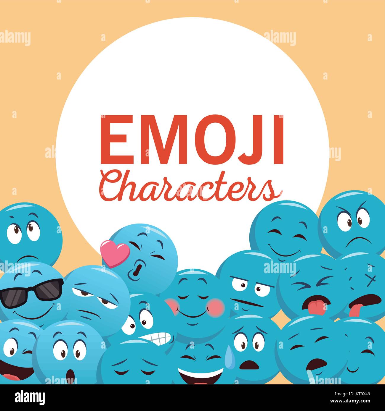 Emoji chat characters Stock Vector Image & Art - Alamy