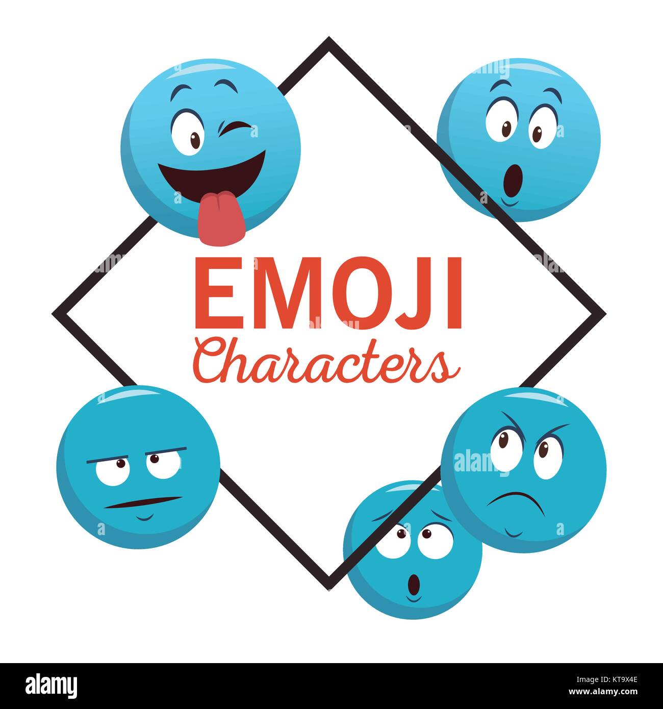 Emoji chat characters Stock Vector Image & Art - Alamy