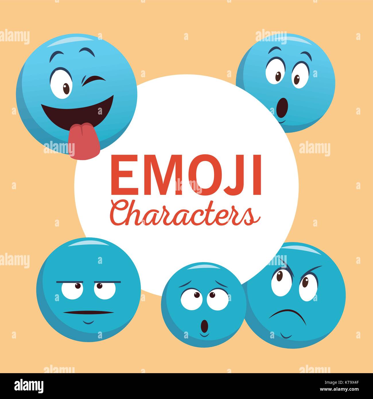 Emoji chat characters Stock Vector Image & Art - Alamy