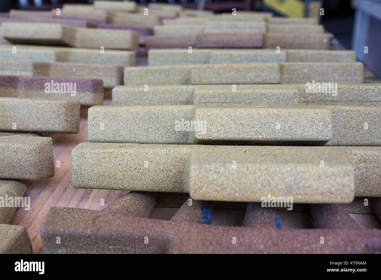 Cores made from Resin Coated Sand for Iron Casting product Stock Photo ...