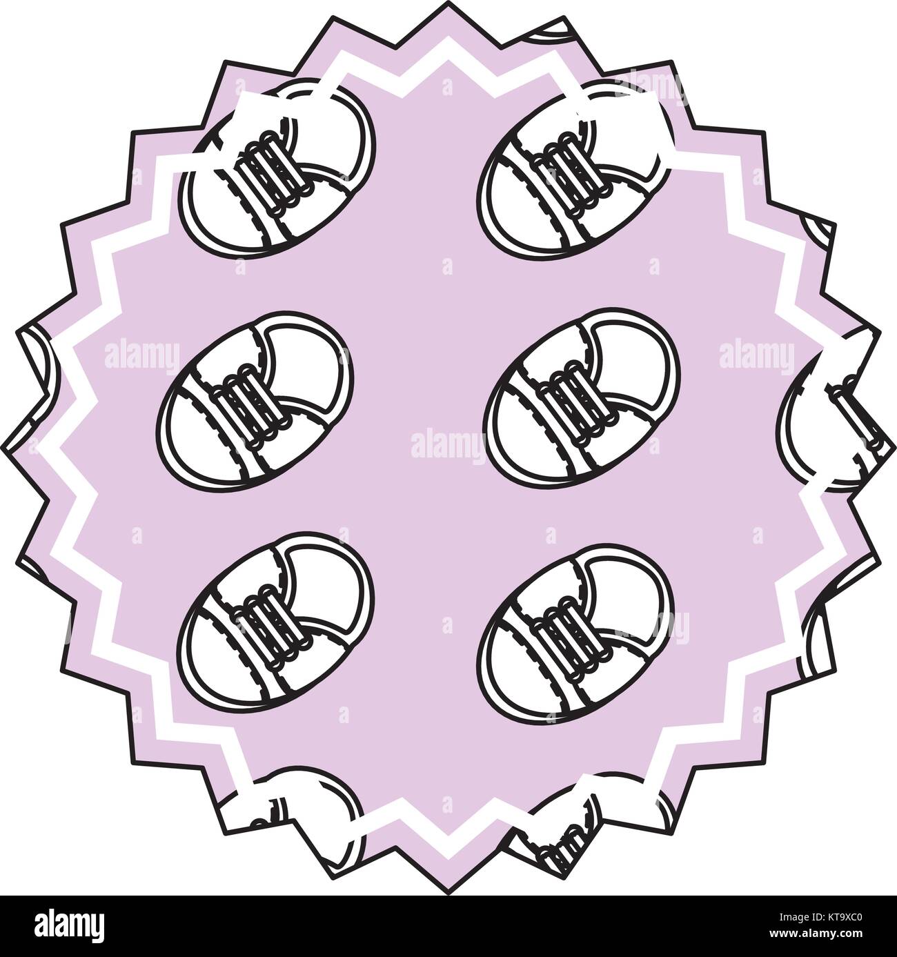 Baby shoe seal stamp Stock Vector Image & Art - Alamy