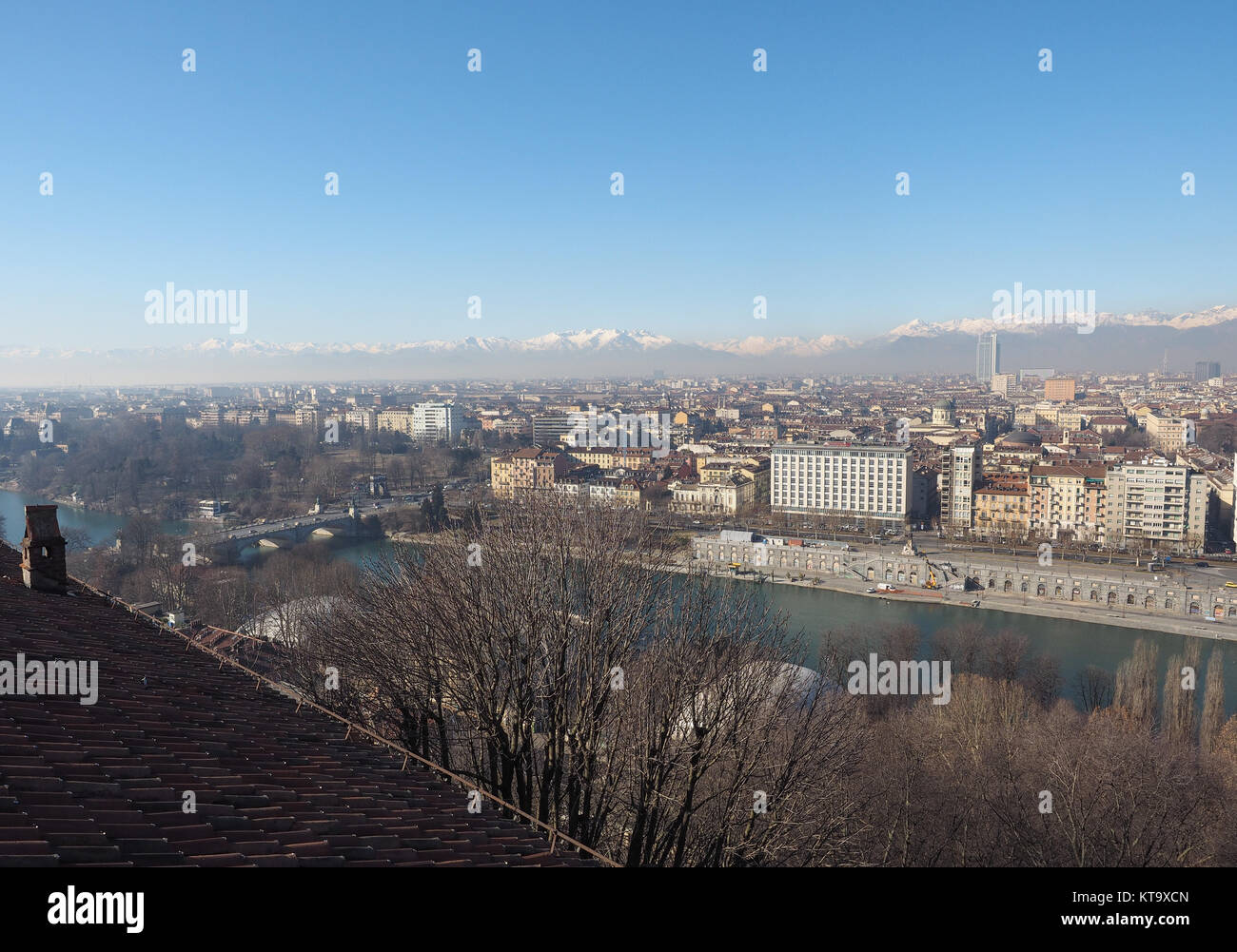 Aerial view of Turin Stock Photo - Alamy
