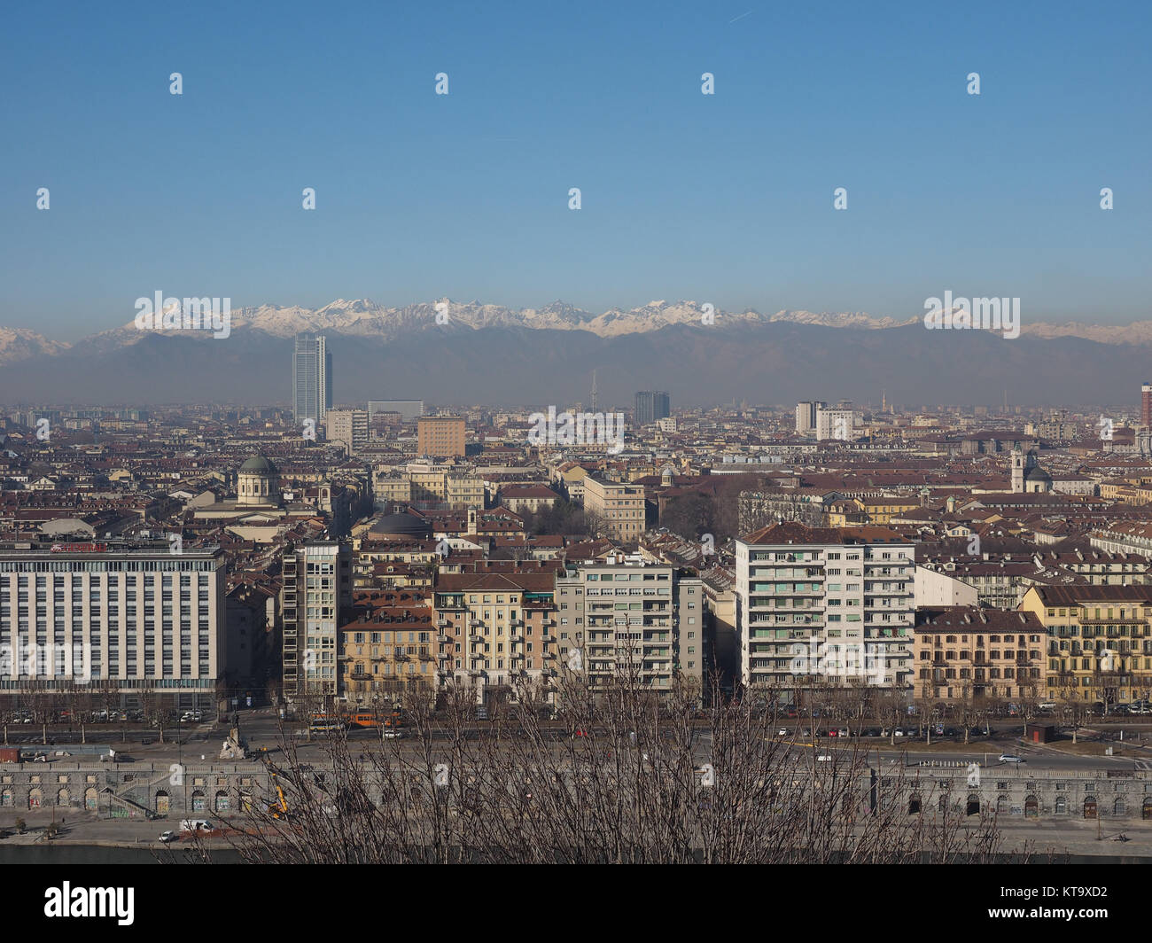 Aerial view of Turin Stock Photo - Alamy