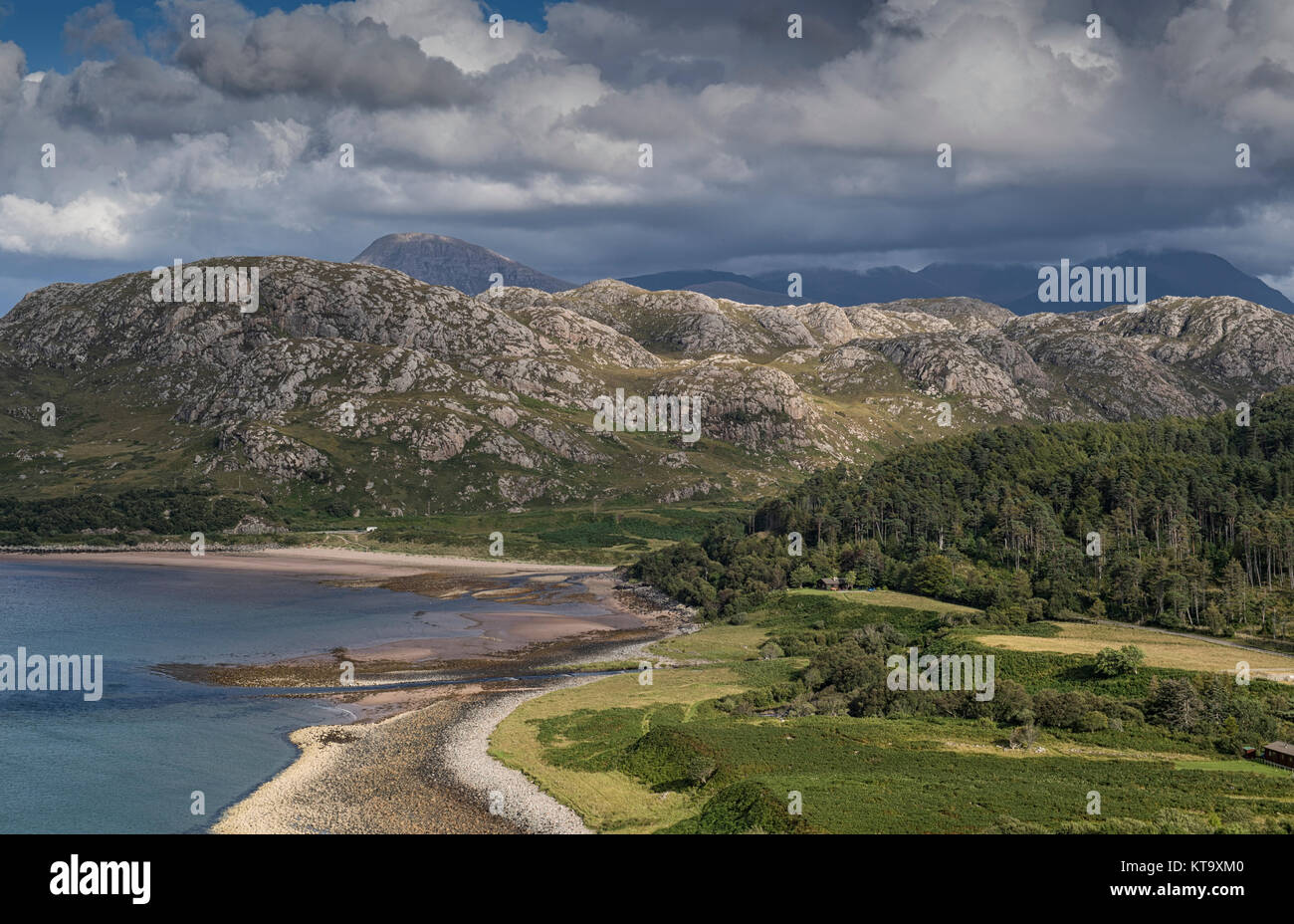 Scenic landscape near Laide in Wester Ross, Scotland Stock Photo - Alamy