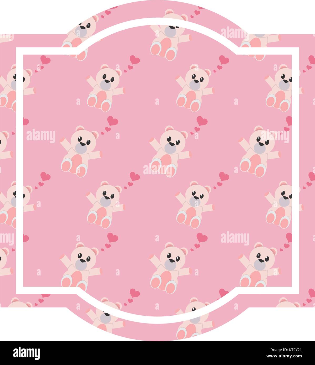 Bear cartoon frame Stock Vector Image & Art - Alamy