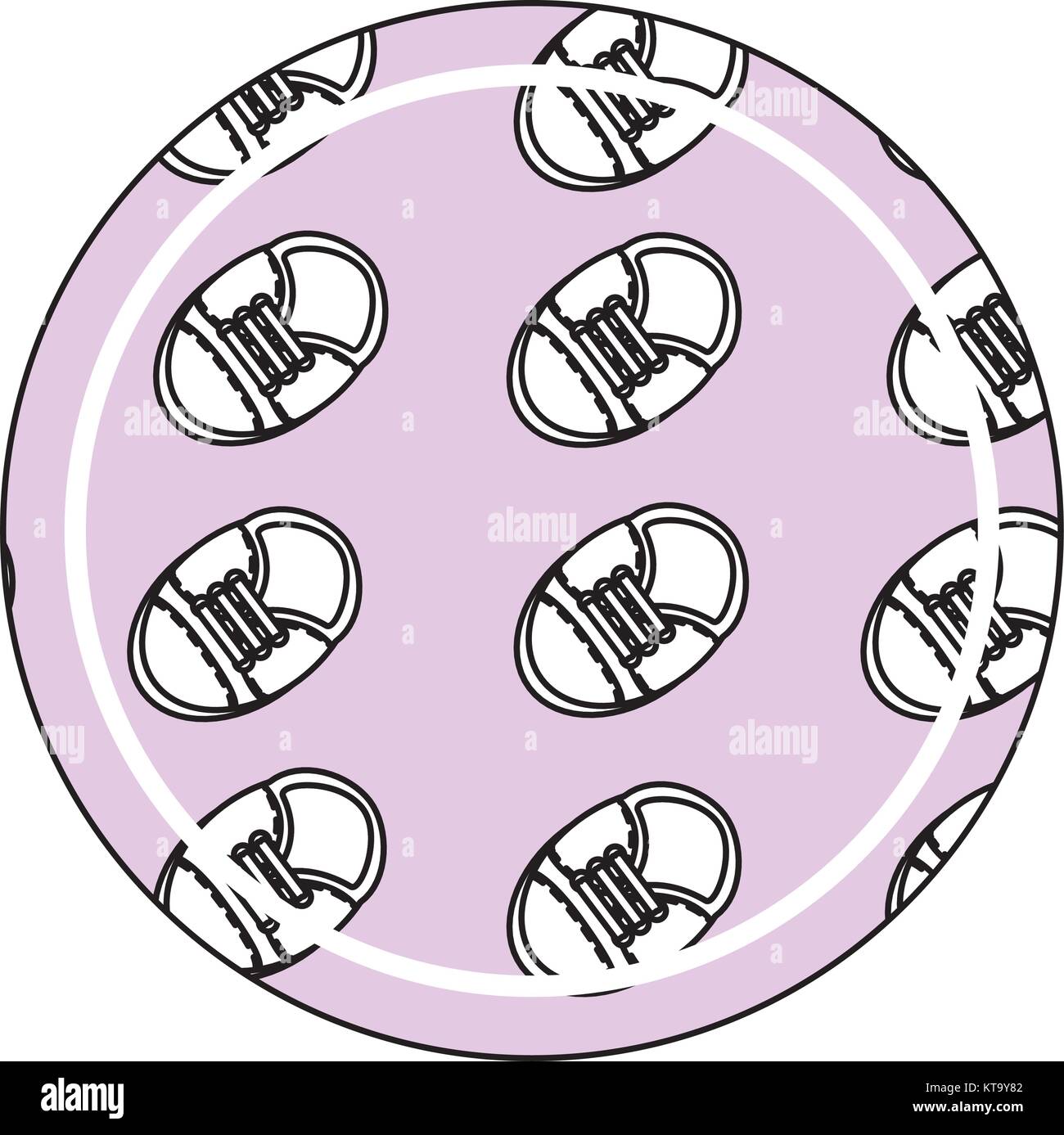 Baby shoe button Stock Vector Image & Art - Alamy