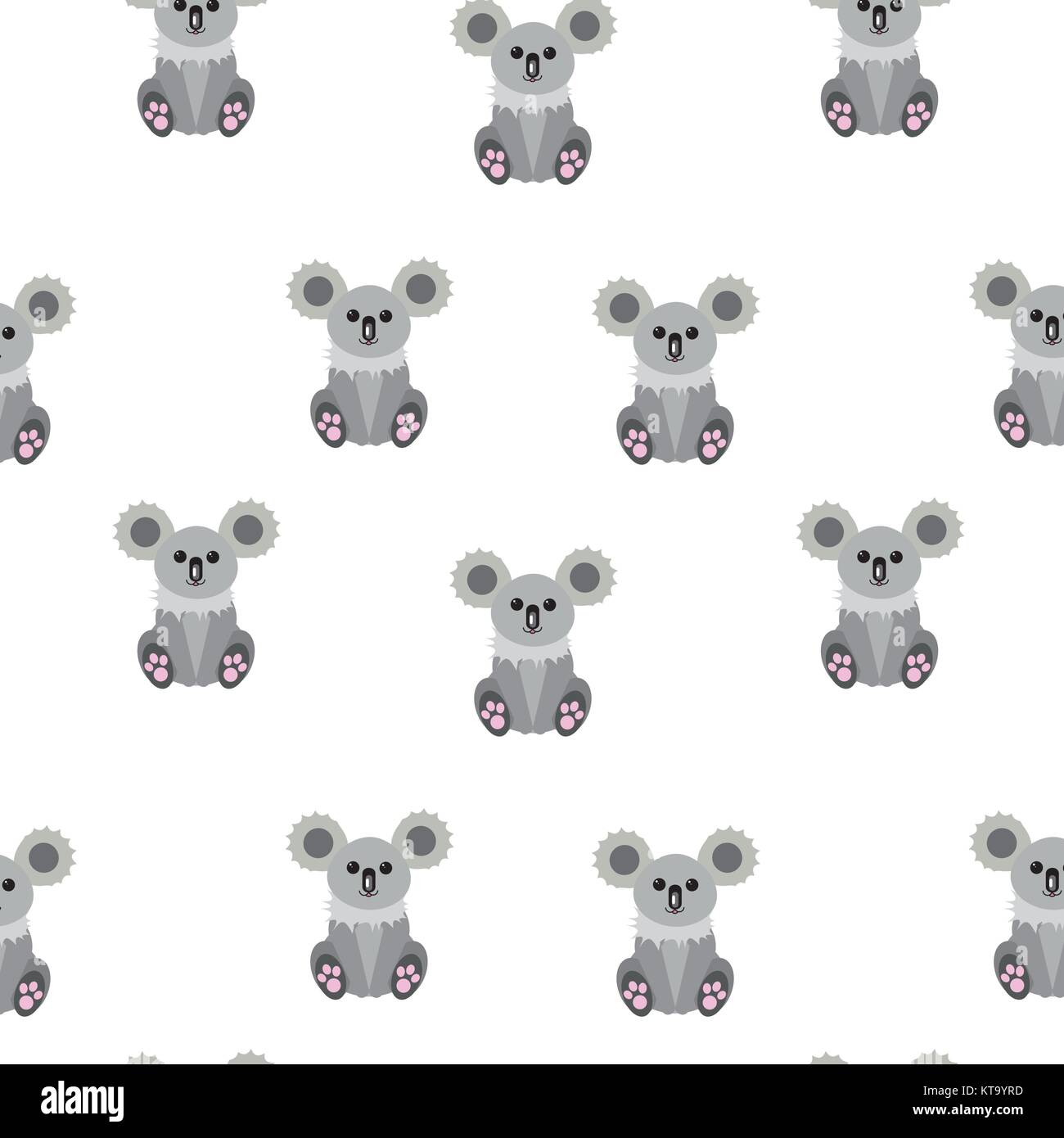 Koala cartoon background Stock Vector Image & Art - Alamy