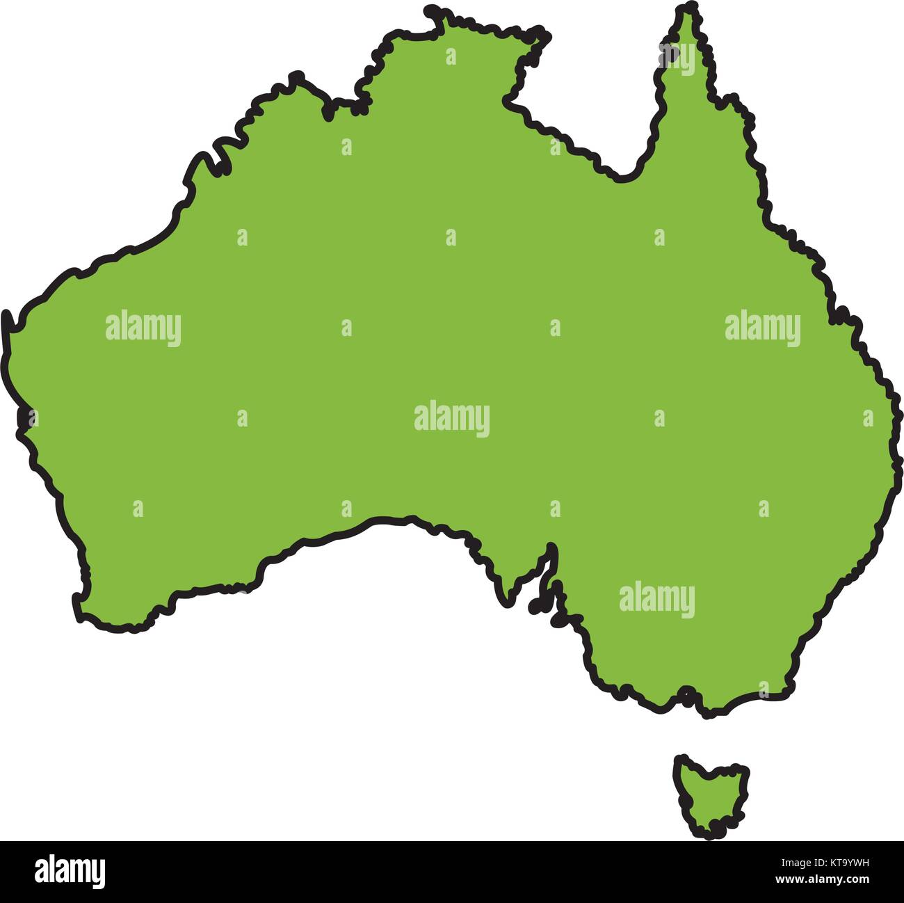 Australian map design Stock Vector Image & Art - Alamy