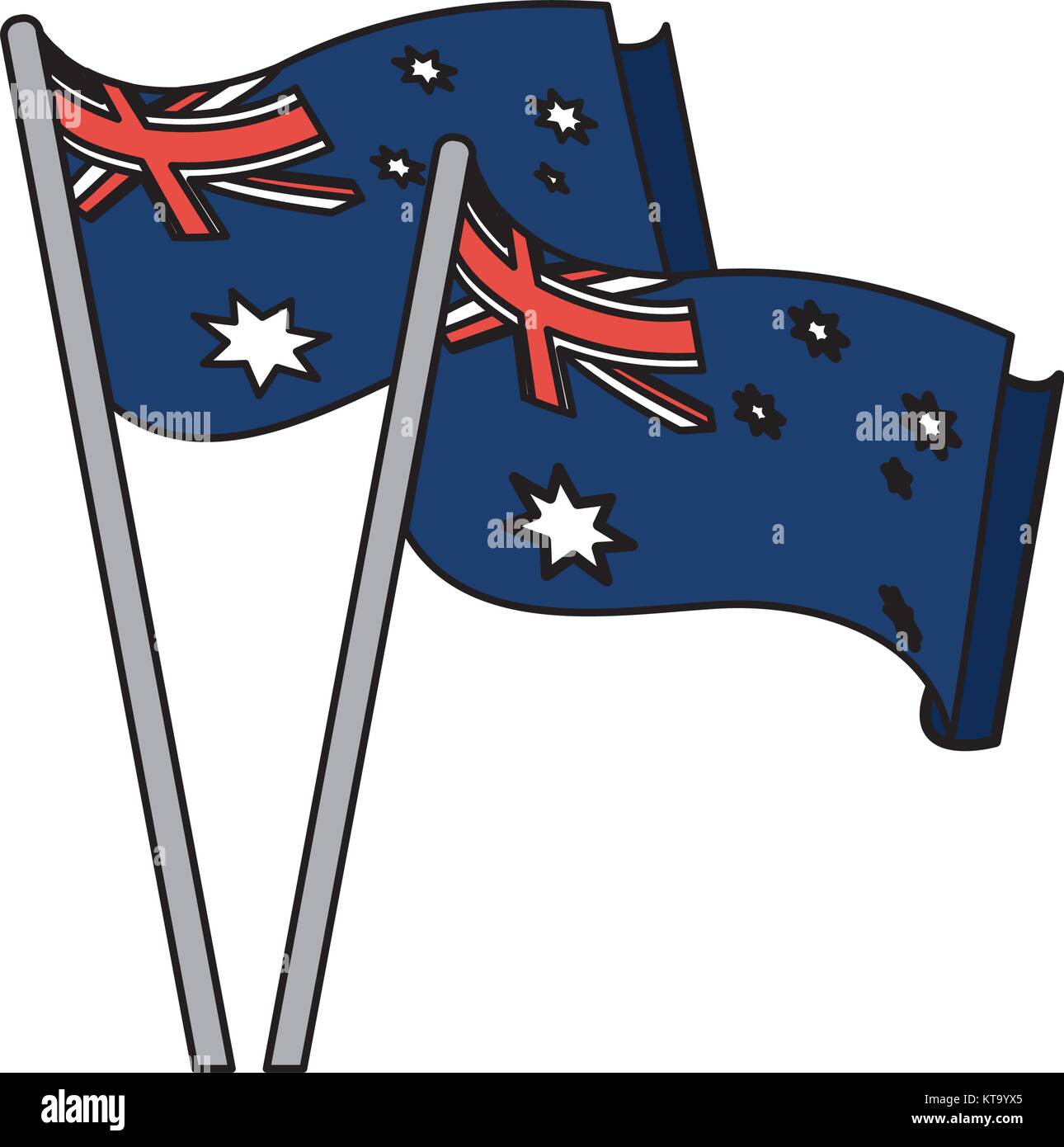 Australian flag design Stock Vector Image & Art - Alamy