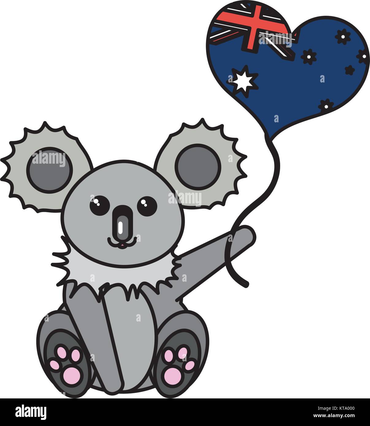 Australian koala design Stock Vector Image & Art - Alamy