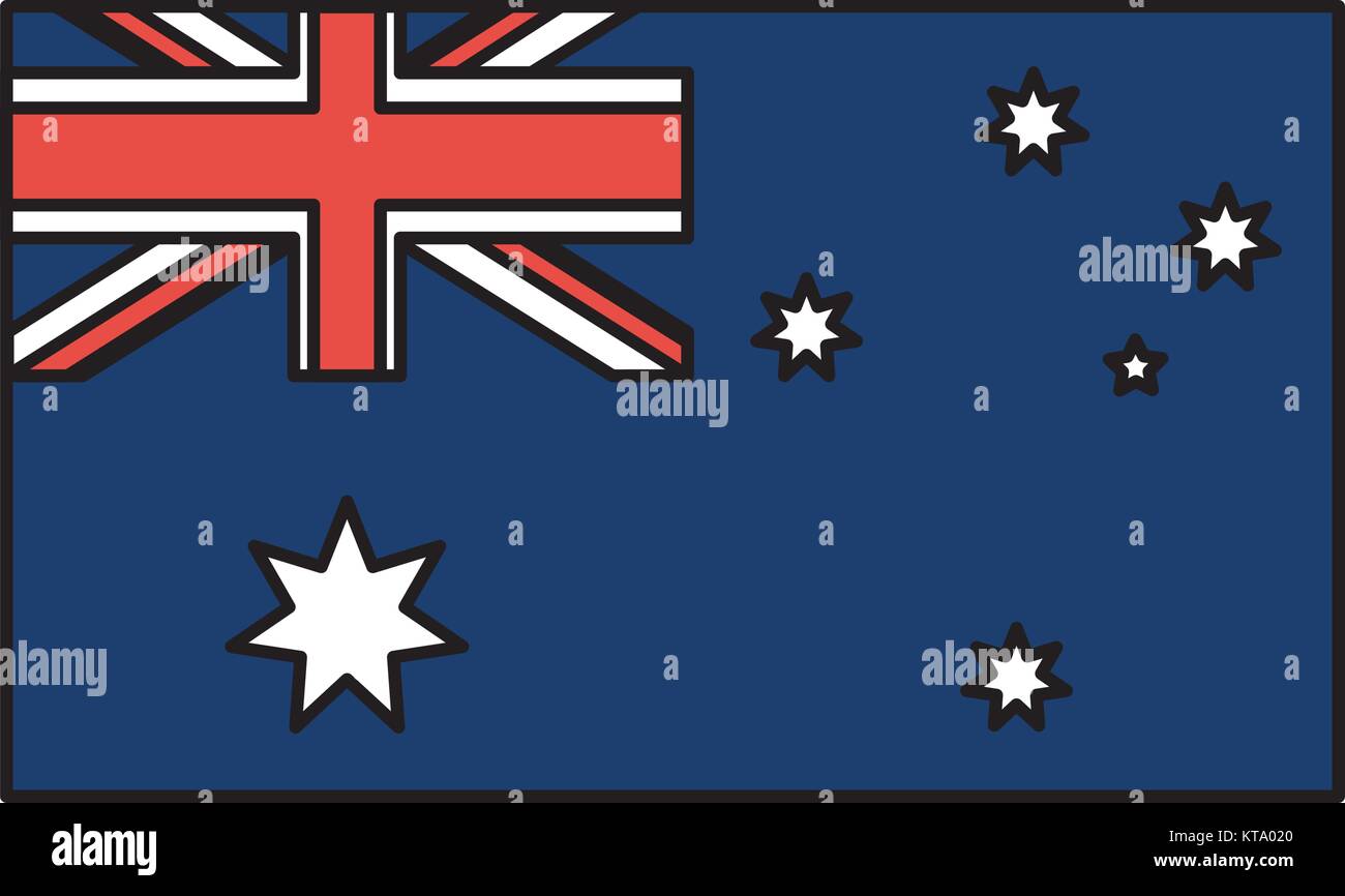 Australian flag design Stock Vector Image & Art - Alamy