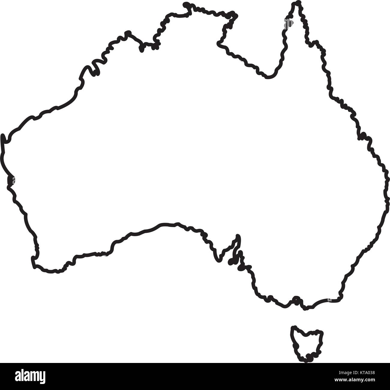 Australian map design Stock Vector Image & Art - Alamy